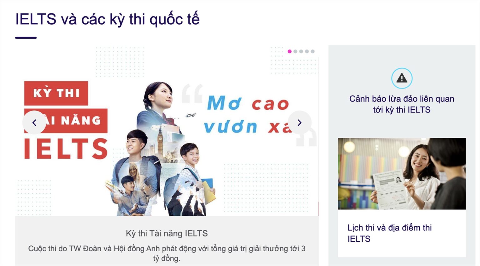Hội đồng Anh tạm hoãn thi IELTS và nhiều chứng chỉ quốc tế khác