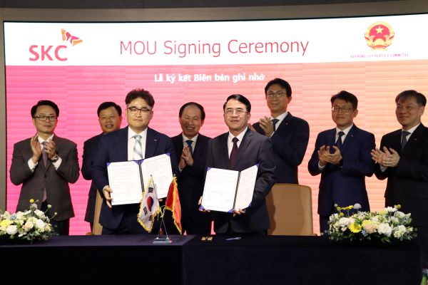 Ký kết biên bản ghi nhớ hợp tác giữa SKC và thành phố Hải Phòng